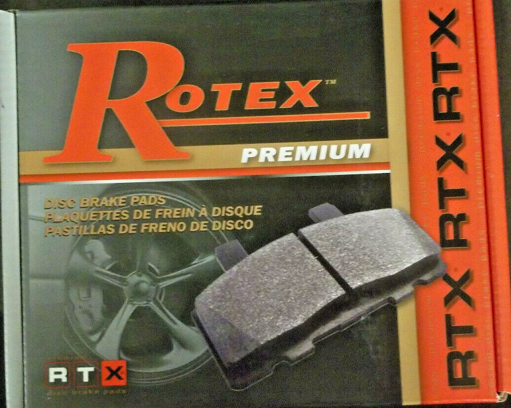 Front Disc Brake Pad Set, Semi-Metallic - Rotex D9906D | eBay
