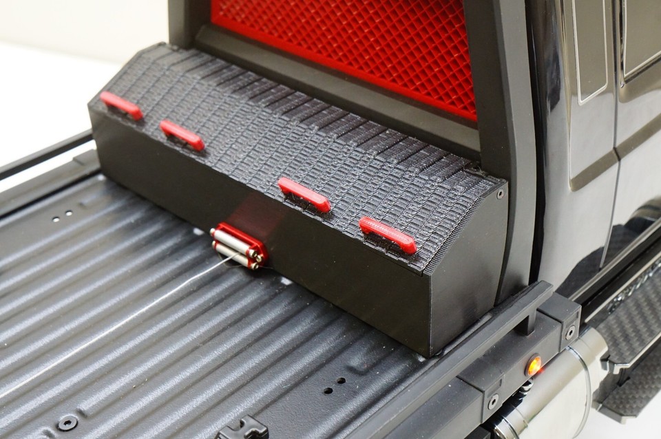 Functional Bed Storage Box & Winch Upgrade For Traxxas TRX-6 Flatbed ...