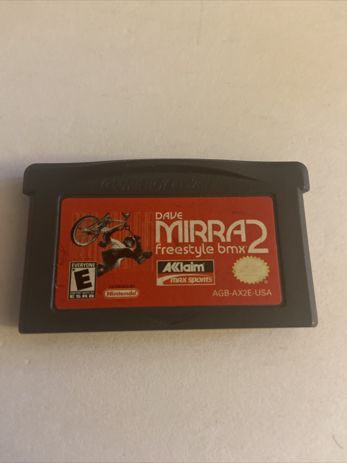 Dave Mirra Freestyle Bmx 2 (Nintendo Gameboy Advance GBA) Cart Only ...
