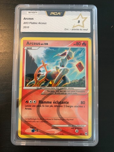 Carte Pokémon : Arceus AR3 PCA 8 Platine Arceus Française | eBay