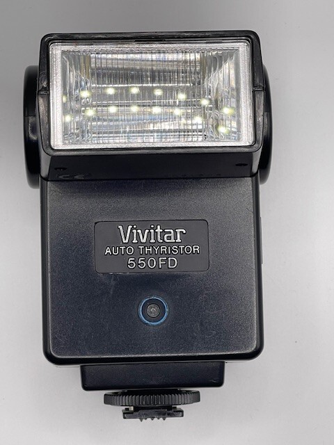 Vivitar Auto Thyristor 550FD Flash Gun for Minolta, Pentax Olympus ...