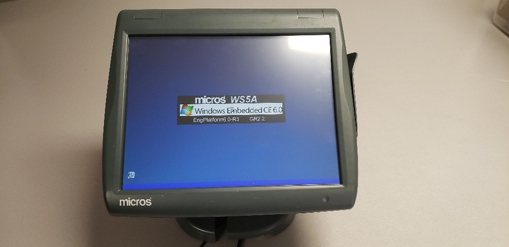 Micros WS5A Workstation Touchscreen POS Terminal/Register 400814-101 | eBay