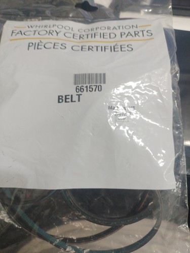 New Whirlpool Dryer Drum Belt 661570V | eBay