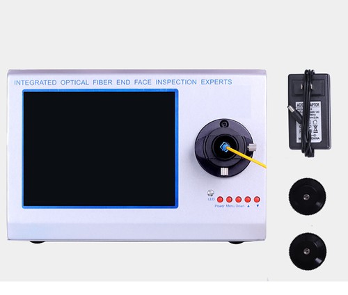 10'' Screen 400X Optical Fiber End Face Inspection Microscope with ...