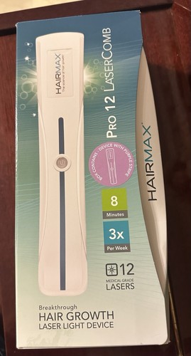HairMax Pro 12 Hair Growth LaserComb Device-New in Box | eBay