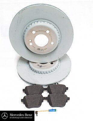 Genuine Mercedes-Benz brake discs, pads & wear sensor REAR E Class W213 ...