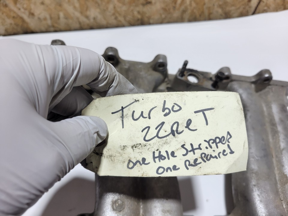 TOYOTA PICKUP TRUCK 4RUNNER TURBO 22RE-T 22RET LOWER INTAKE MANIFOLD ...