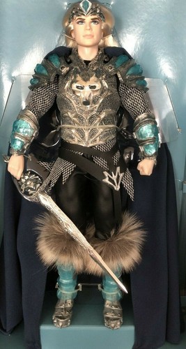 King Of Crystal Cave Articulated Muscular Ken Barbie Doll & Crown ...