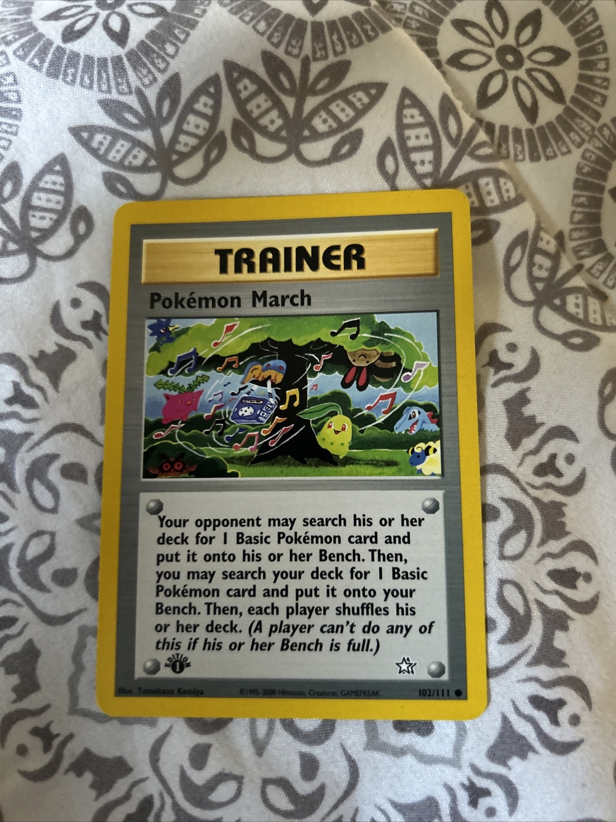 Pokémon TCG Pokemon March Neo Genesis 102 Regular 1st Edition Common ...