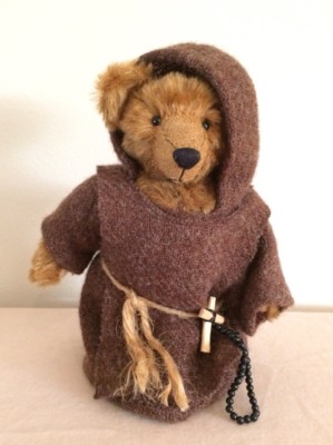 Unknown Teddy Bear Artist - Mohair Monk Teddy Bear | eBay