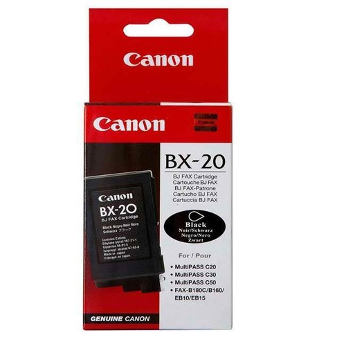 Genuine Canon Cartridge BX-20 C20 C30 C50 FAX B180C B160 Multipass ...