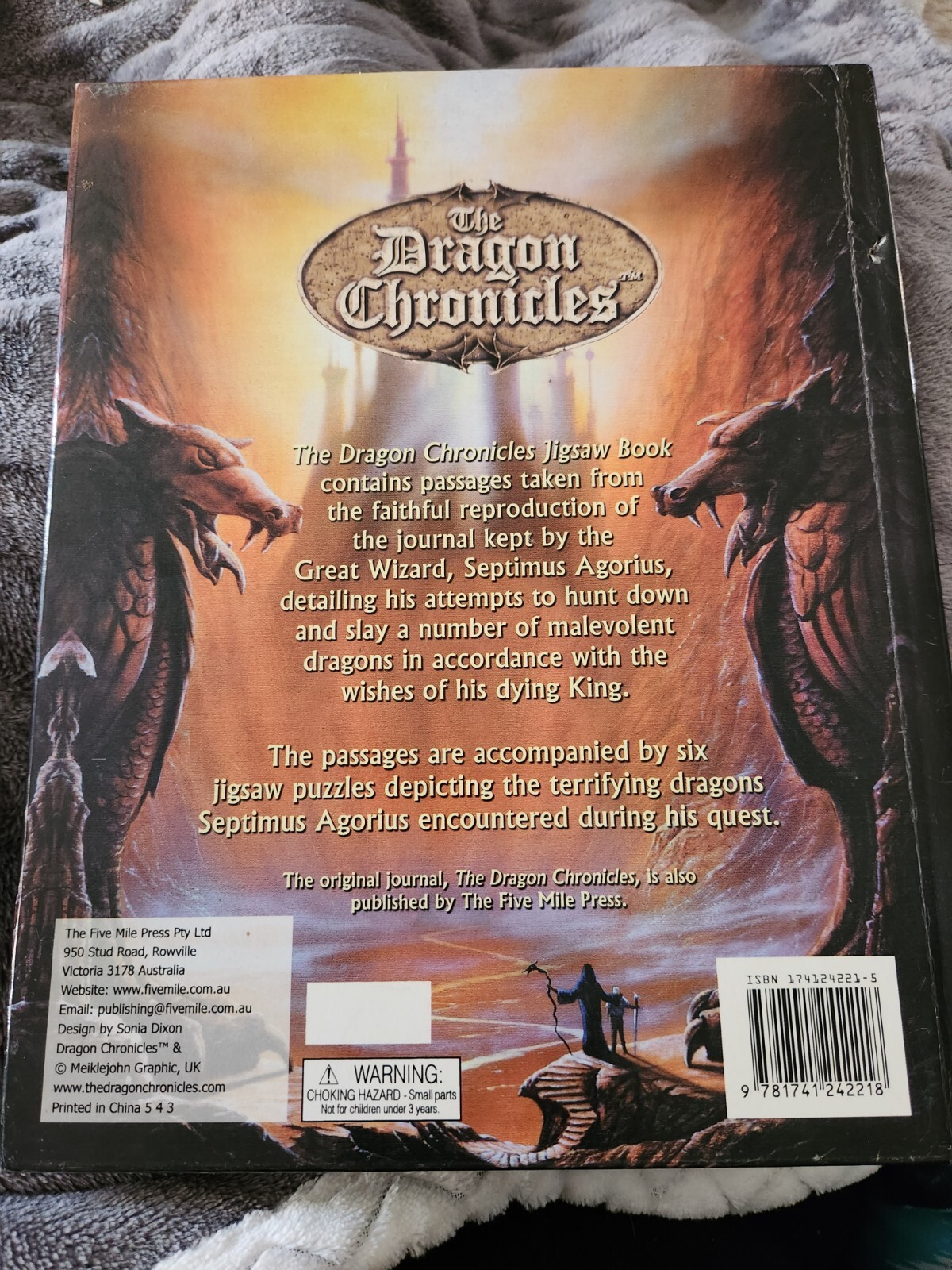The Dragon Chronicles: The Dragon Chronicles Jigsaw Book : The Lost ...