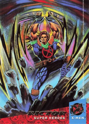 X-MEN MARVEL Trading Card Rictor Super Heroes 1994 Fleer Ultra #28 | eBay