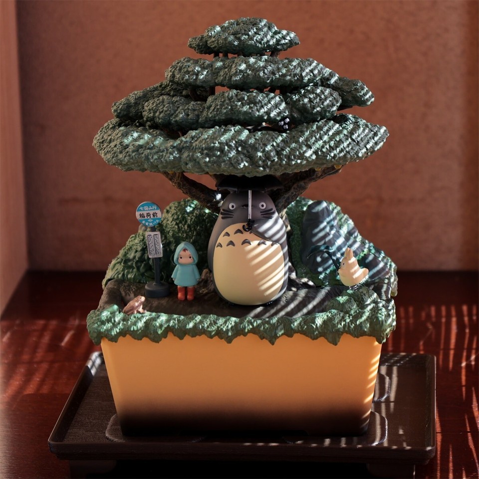 My Neighbor Totoro Water Garden Bonsai Figure Studio Ghibli Limited ...