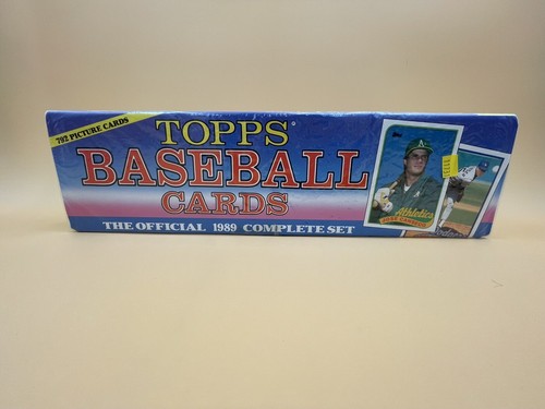 Collectible Factory Sealed Topps 1989 Official Complete Set Of Baseball ...