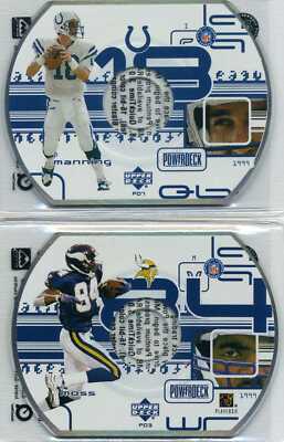 1999 Upper Deck Powerdeck COMPLETE CD-ROM SET- MCNABB, FAVRE, JAMES ...