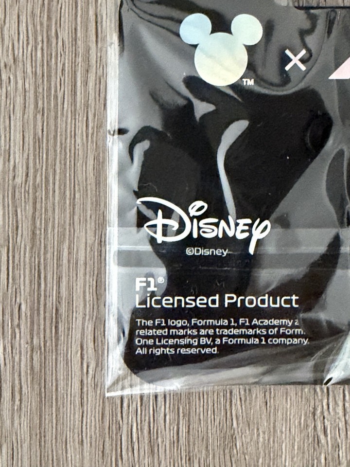2025 Las Vegas Grand Prix Formula 1 F1 Mickey Mouse Disney Collab Pin ...