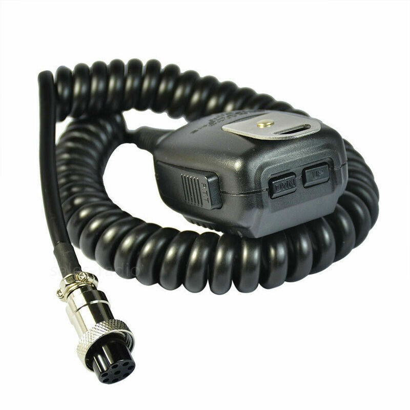 MC-43S FOR KENWOOD DYNAMIC HAND FIST MICROPHONE UP/DOWN BUTTONS AMATEUR ...