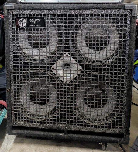 SWR Goliath III - Bass Cabinet - 4x10 - 700 Watts RMS- 8 ohm | eBay