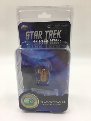 Star Trek - Attack Wing - Miniatures - Quark's Treasure - SEALED | eBay