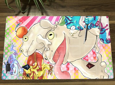 YuGiOh Playmat Toadally Awesome Frog TCG CCG Play Pad Trading Card Game ...