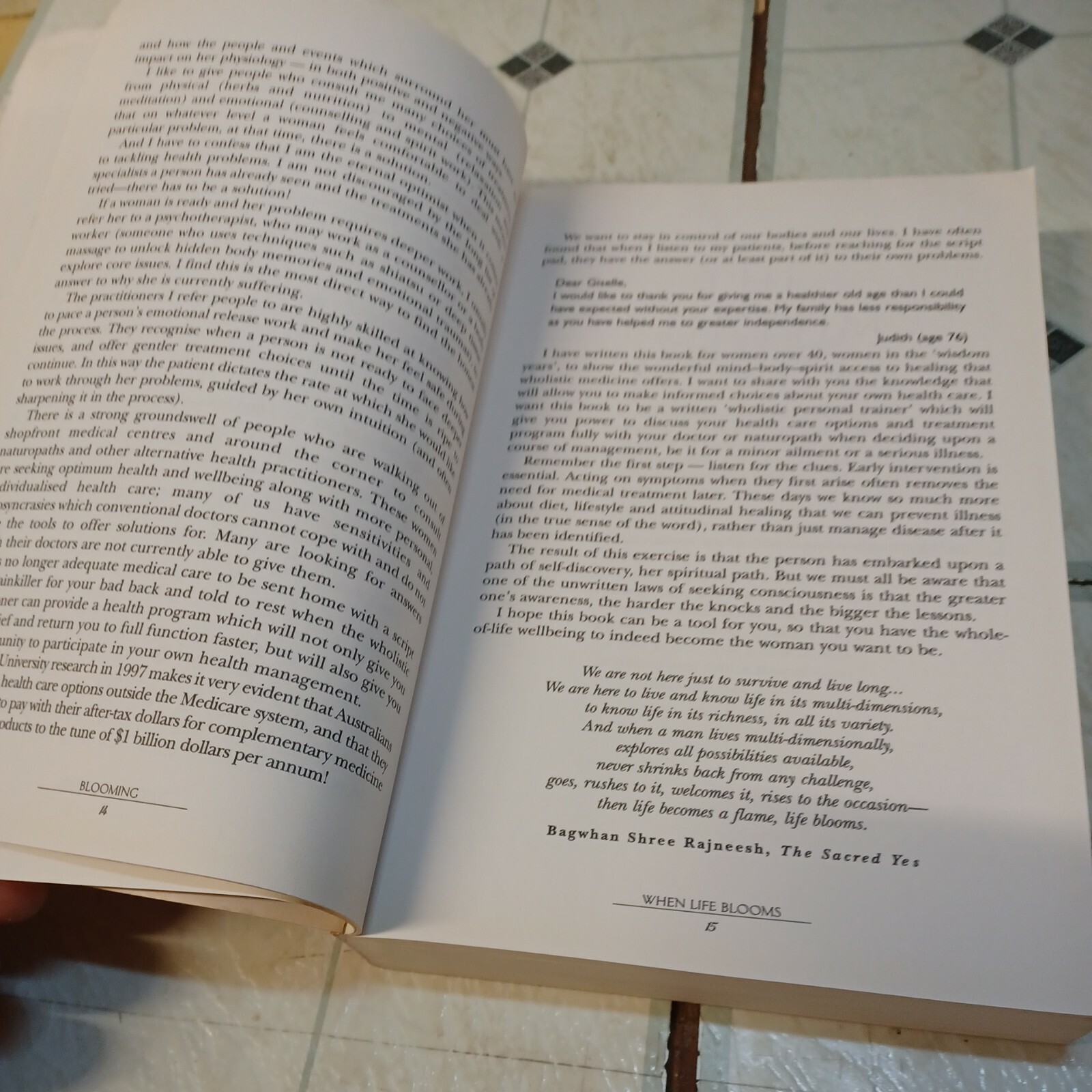 Blooming by Cooke Giselle - Book - Soft Cover - Medical/Health | eBay ...