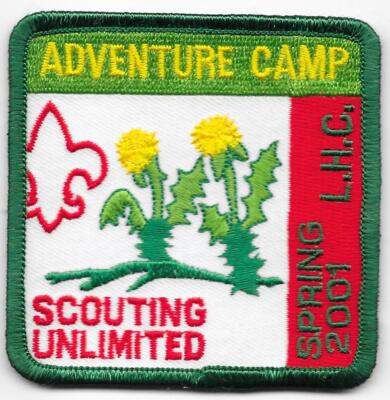 2001 Adventure Camp Lincoln Heritage Council Boy Scouts of America BSA ...