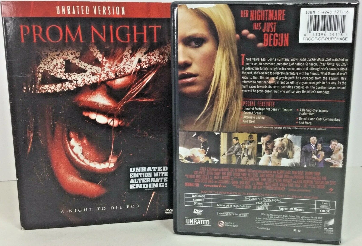Prom Night 2008 Dvd