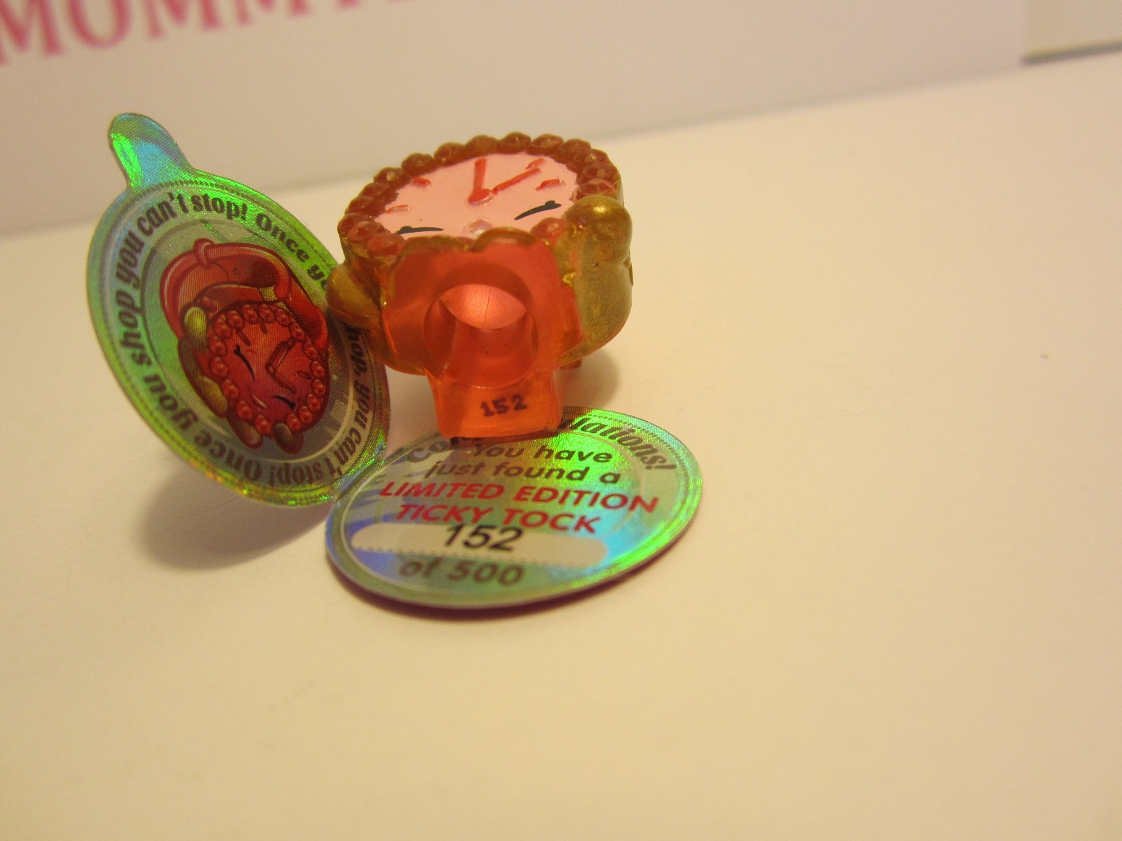 Shopkins Season 3 Ticky Tock Limited Edition Shopkin #/500 | eBay