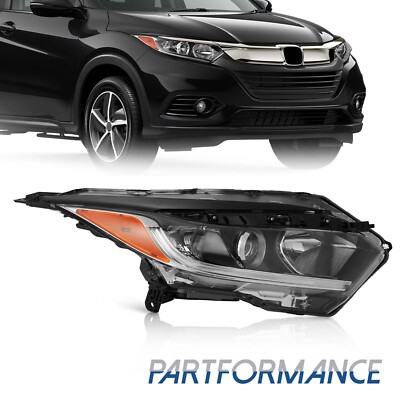 2019-2022 Honda HRV HR-V Halogen W/LED DRL For Right Side Headlight RH ...