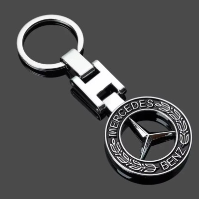 Metal Alloy Double Side 3D Key Chain / Key Ring for Mercedes-Benz Cars ...