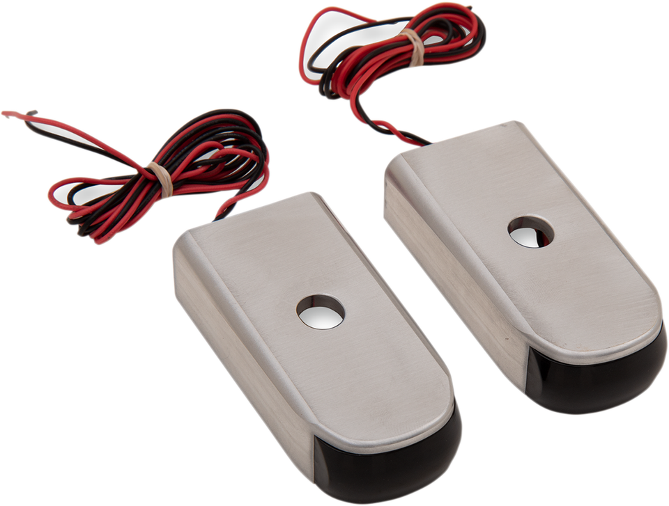 Alloy Art - SSL-BR-2R - Strut Mount LED Lights, Smoke Lens - Raw Finsh ...