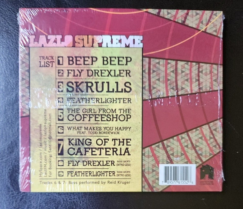 Lazlo Supreme, Evil Made Easy, Audio CD Sealed (Urban House Companion ...