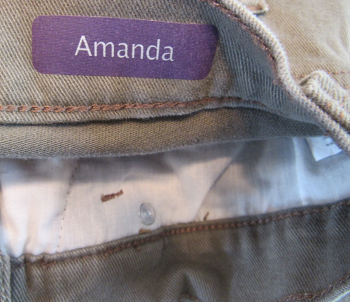 Gloria Vanderbilt Brown Stretch Comfort Amanda Pants Missy Short Size ...