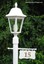 Personalized Cast Hanging Lamp Light Pole Post Number Sign - Black or ...