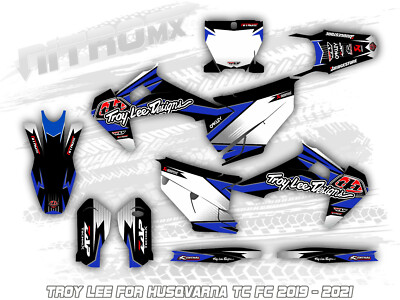 Graphics Kit fits Husqvarna TC FC FX 125 250 350 450 2019 2020 2021 ...