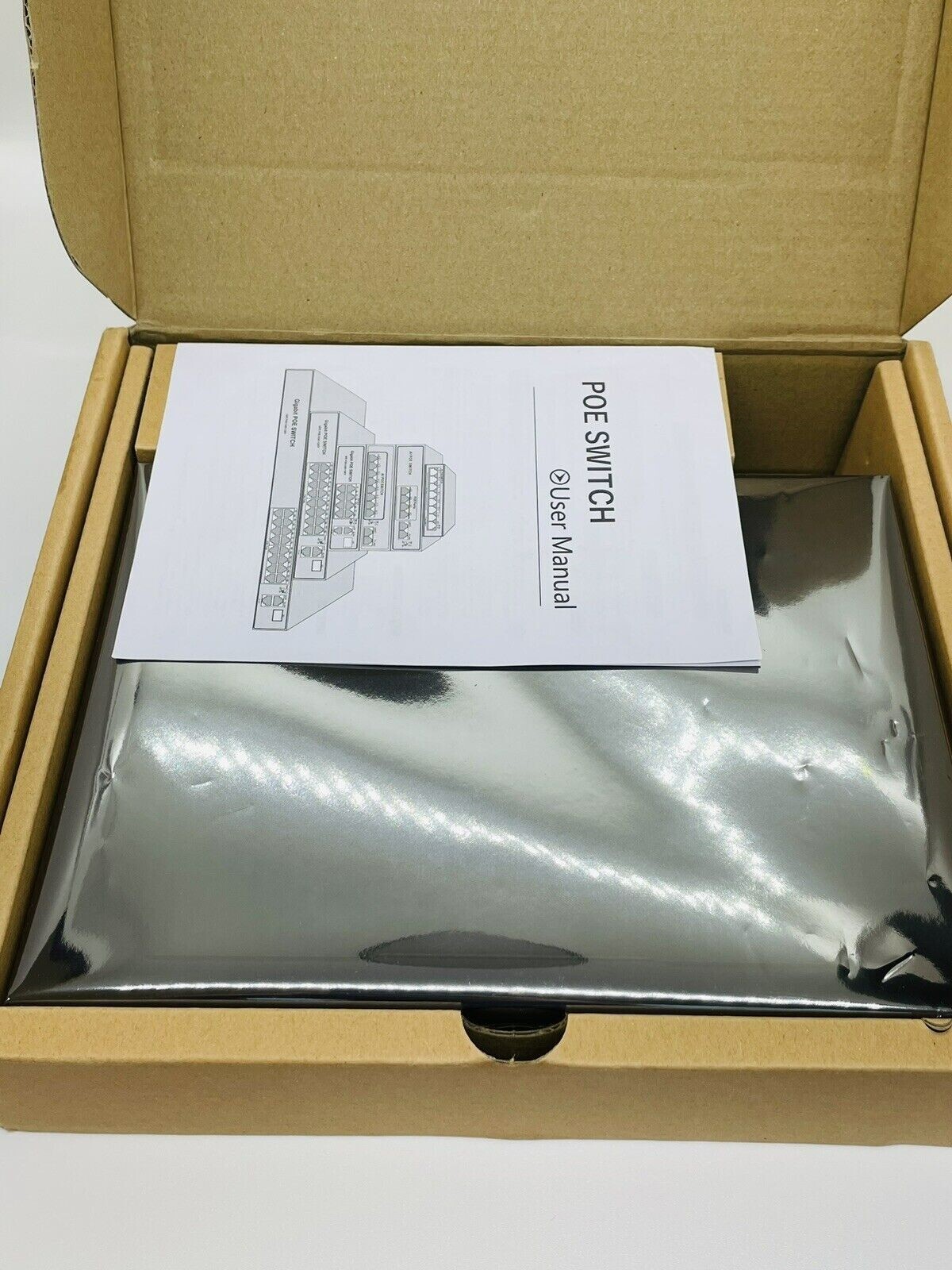 STEAMEMO 8 Port AI PoE+ Switch 8 x 100Mbps PoE+ Ports + 2 Gigabit ...