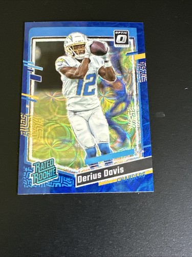 2023 Panini Donruss Optic - Rated Rookie Derius Davis #264 Blue Scope ...