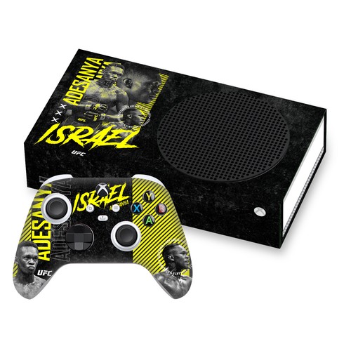 OFFICIAL UFC ISRAEL ADESANYA VINYL SKIN DECAL FOR SERIES S CONSOLE ...