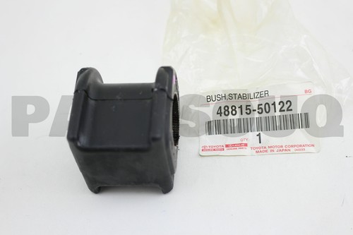 4881550122 Genuine Toyota BUSH, FRONT STABILIZER BAR, NO.1 48815-50122 ...
