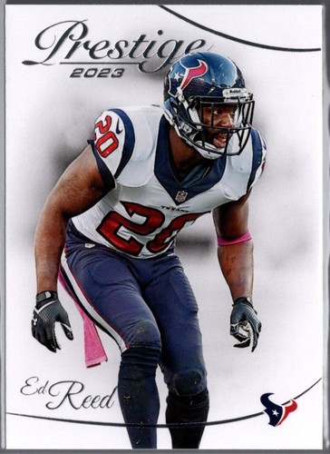 2023 Panini Prestige #119 Ed Reed Houston Texans / Ravens Football Card ...