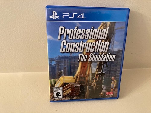 PS4 PROFESSIONAL CONSTRUCTION THE SIMULATION PLAYSTATION 4 | eBay