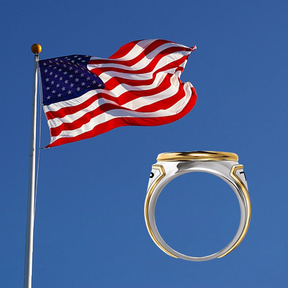 Donald Trump Ring MAKE AMERICA GREAT AGAIN Men's Women's Ring Creative ...