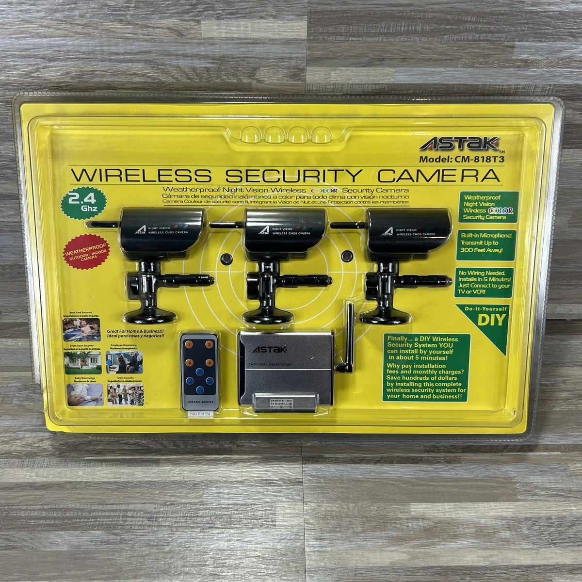 Astak Wireless Cmos Camera How To Troubleshoot 2.4GHz Wireless CCTV