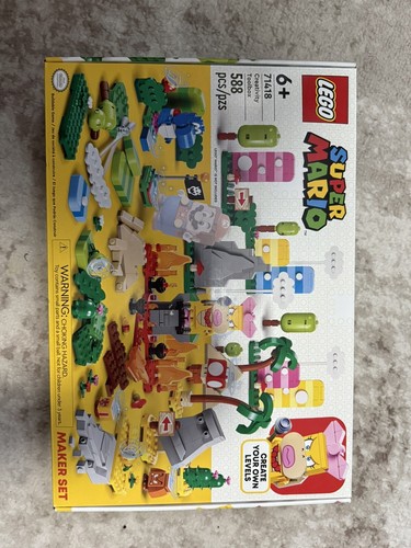 LEGO SUPER MARIO: Creativity Toolbox Maker Set 71418 Building Set - NEW ...