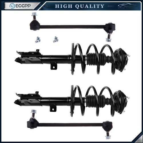 4x For Jeep Compass Jeep Patriot Complete Struts Assemblies Sway Bar ...