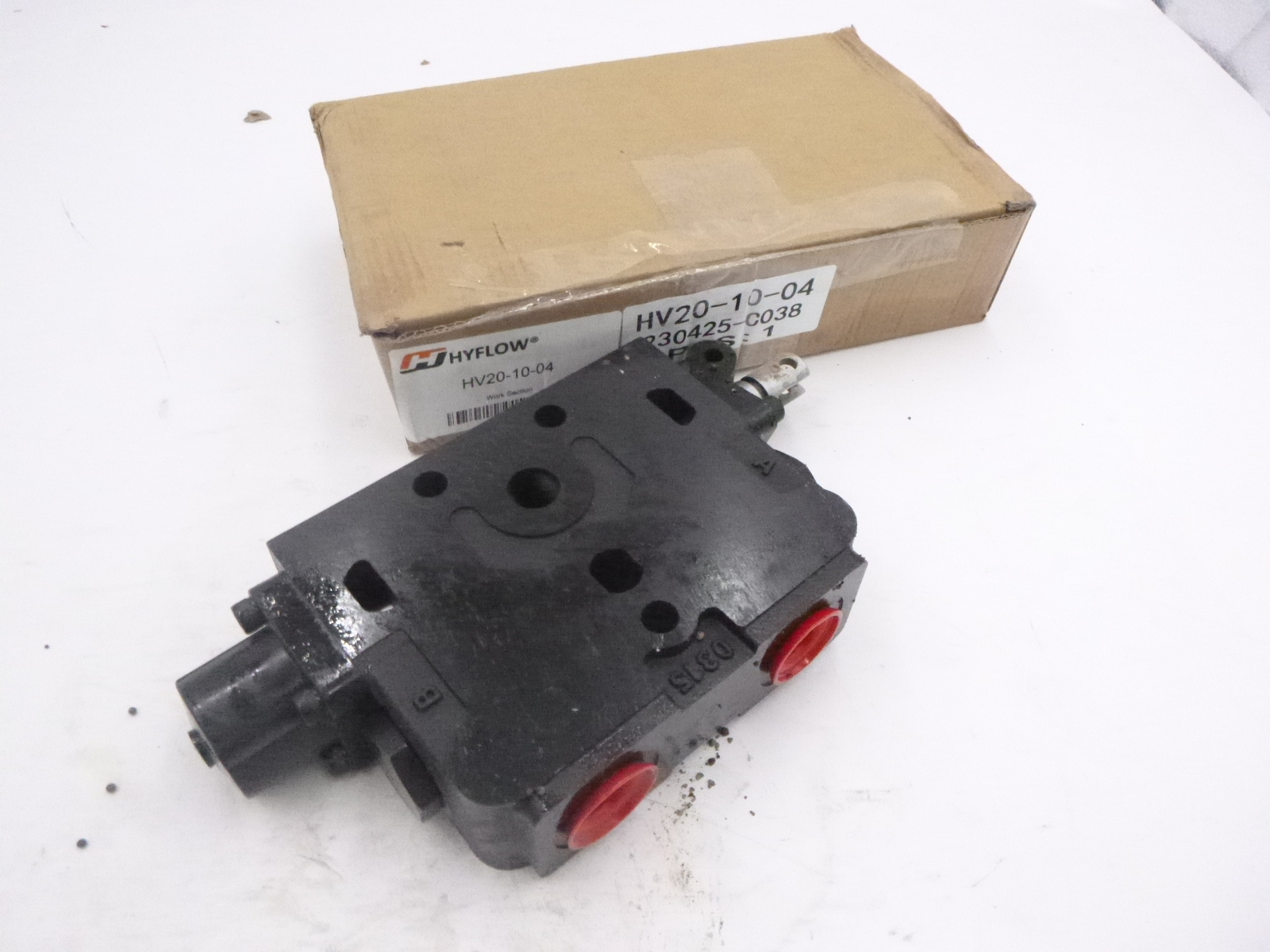 Parker Gresen V20 1 Cylinder Or Motor Spool Control Valve Work Section ...