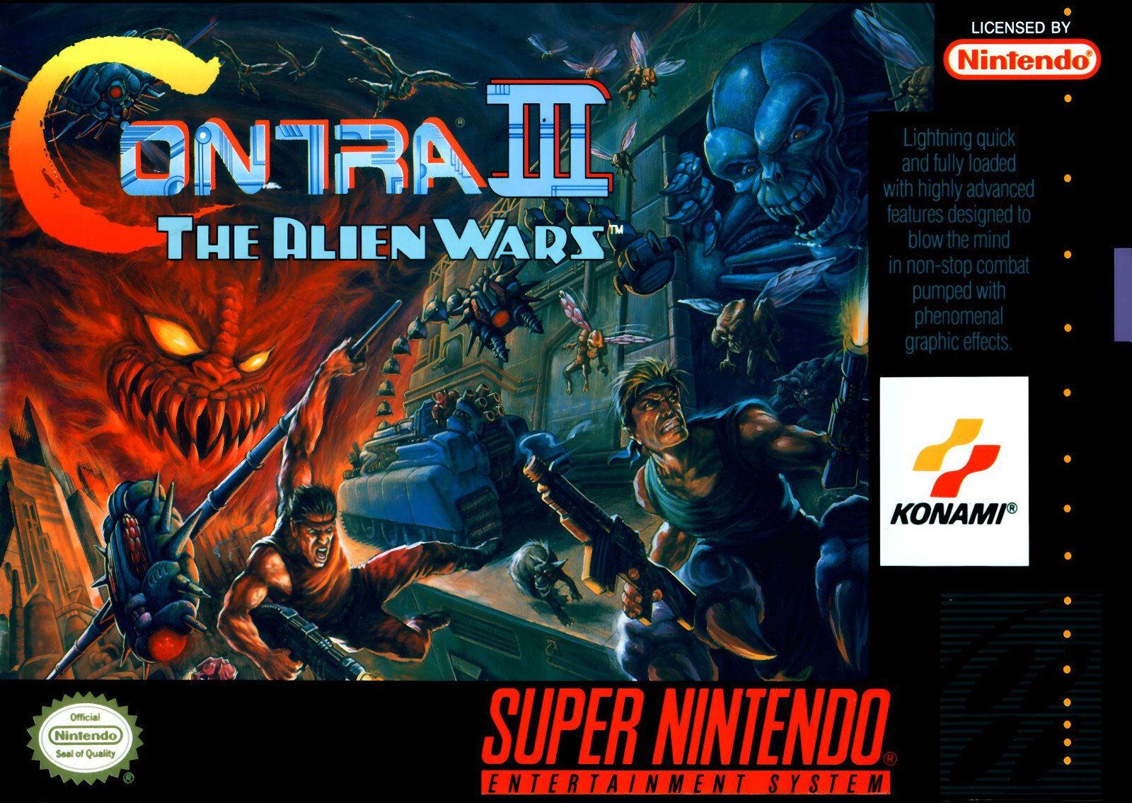 Contra III: The Alien Wars Poster High Quality 4x5 8x10 8.5x11 11x17 ...