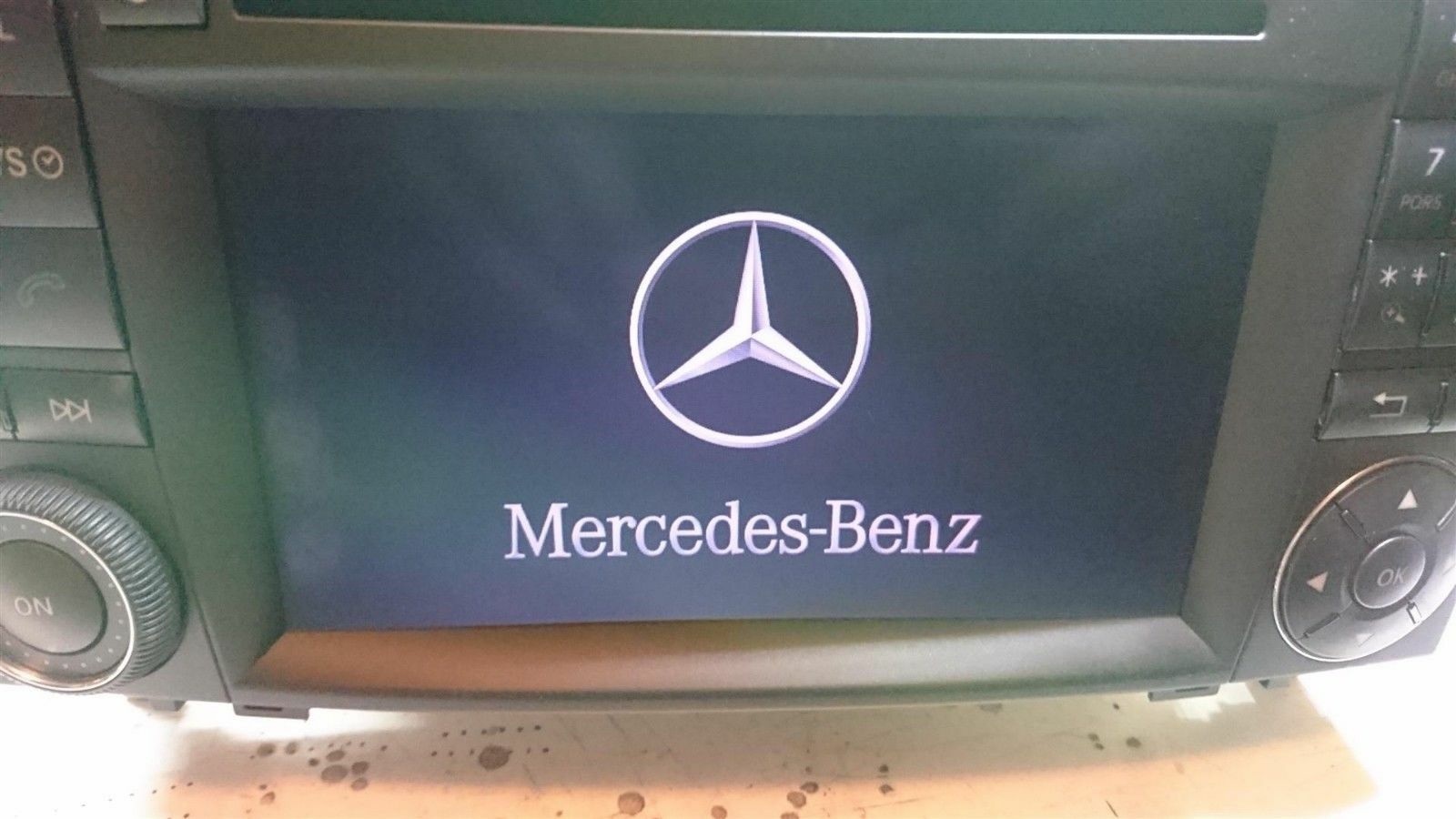 WITH ANTI-THEFT CODE Mercedes ML W164 GL X164 COMAND NTG2.5 navigation ...