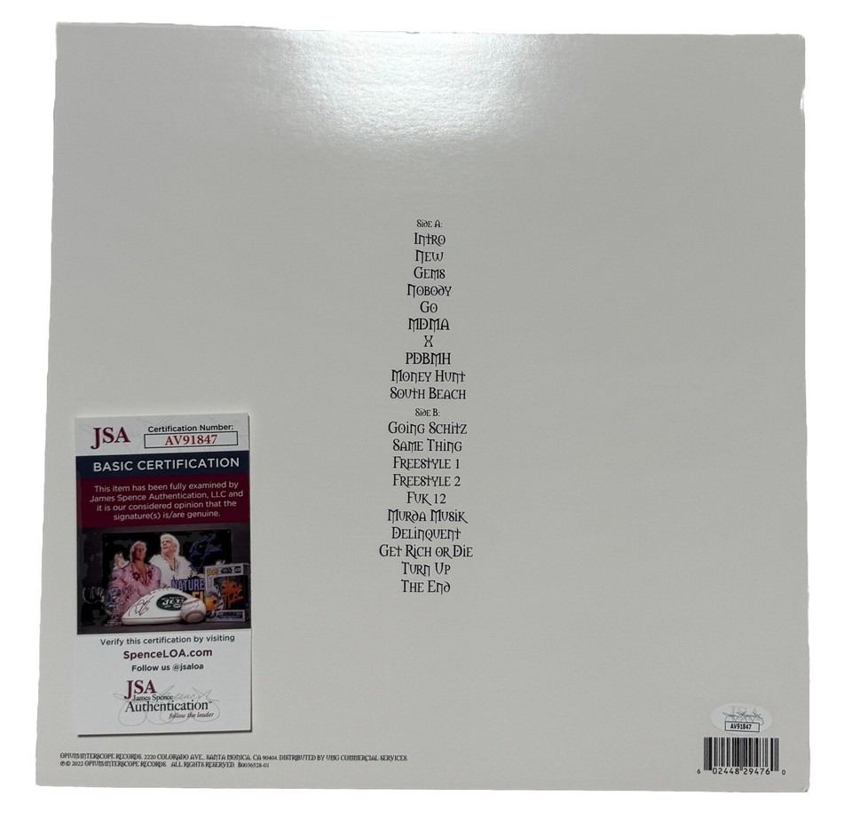 KEN CARSON SIGNED VINYL RECORD ALBUM LP - JSA COA | eBay